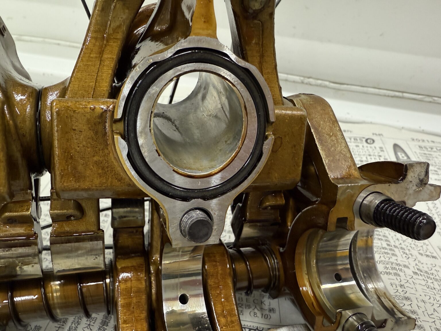 アクティ オイル漏れ修理 | 澤野自動車-yokomi.com